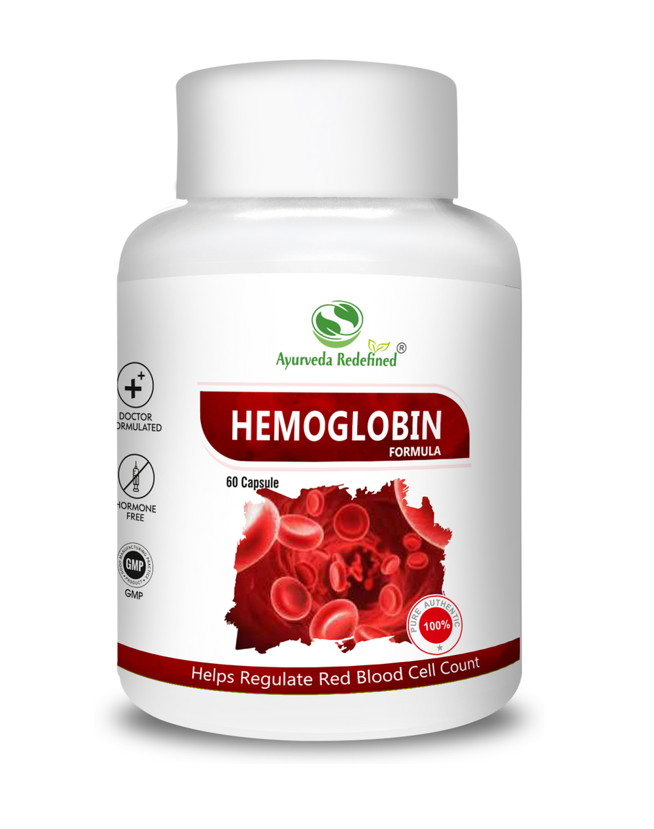 Ayurveda Redefined Hemogloin formula capsule - 60 caps – Ayurveda Store ...