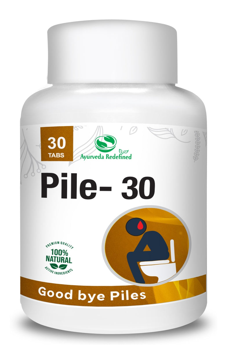 Ayurveda Redefined Pile-30 Tablets | Bawaseer | Piles| Bavaseer ...