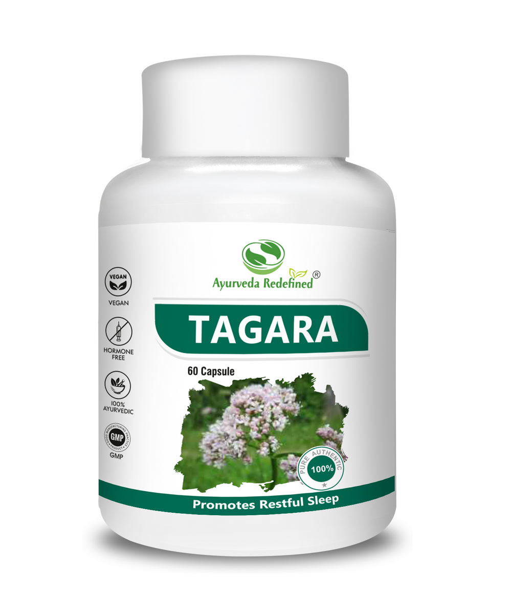 Ayurveda Redefined Tagar Capsules - 60 Caps – Ayurveda Store Online