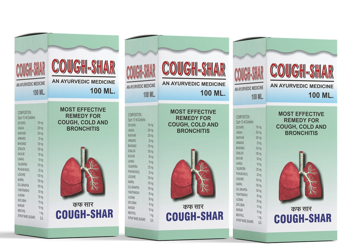 Ayurveda Redefined Cough Shar Syrup 100ML Pack of 3 Bottles – Ayurveda ...