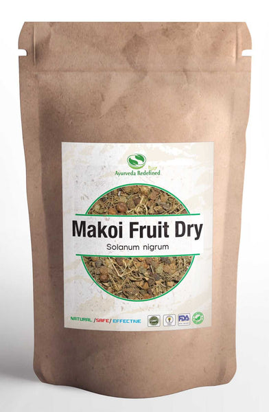 Ayurveda Redefined Makoi fruit dry makoy Solanum nigrum Makoe ...