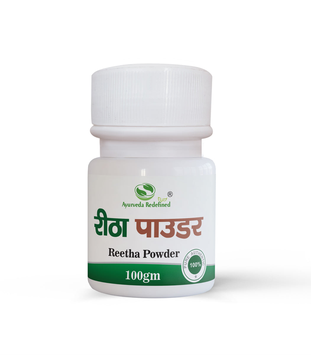 Ayurveda Redefined REETHA POWDER 100GM PACK OF 2 | ACACIA CONCINNA ...
