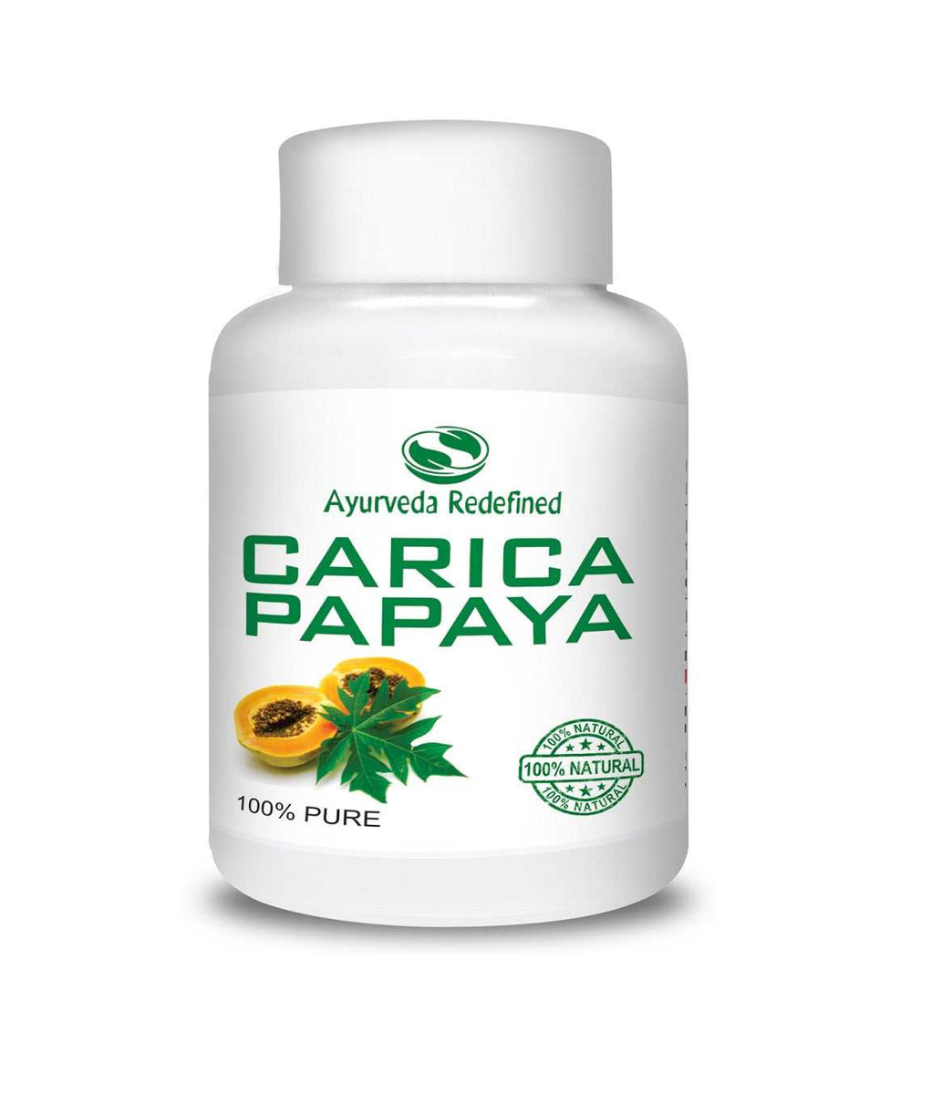 Ayurveda Redefined Carica Papaya 60 Capsules | Extract Only – Ayurveda ...
